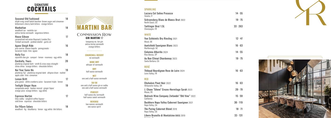 Commission Row, Indianapolis - Menu, Reviews (368), Photos (32 ...