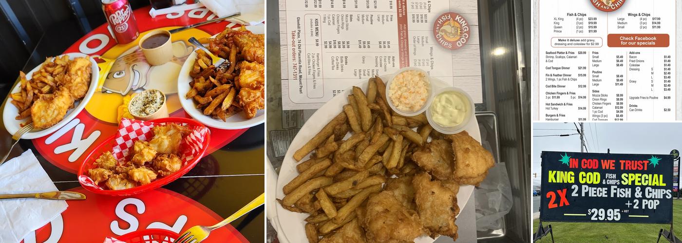 King Cod Fish and Chips, Mount Pearl - Menu, Reviews (63), Photos (22 ...