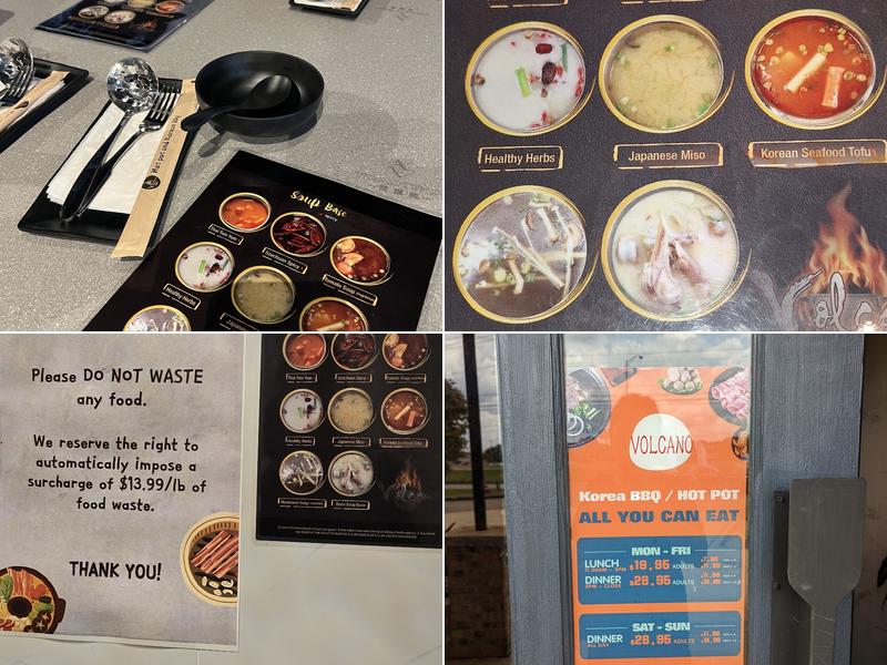 VOLCANO HOT POT & KOREAN BBQ, Montgomery - Menu, Reviews (130), Photos ...