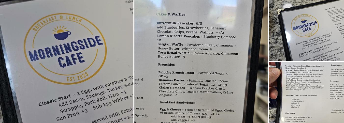 Morningside Cafe, Glen Mills - Menu, Reviews (65), Photos (24 ...