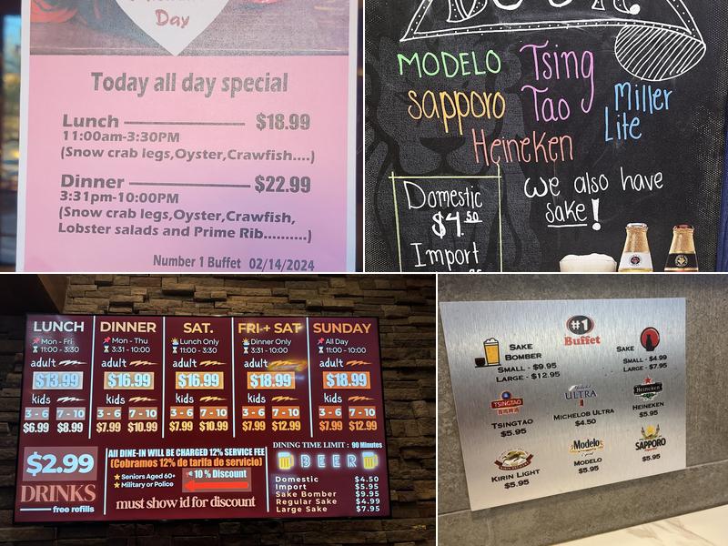 Number 1 buffet, Avondale - Menu, Reviews (296), Photos - Restaurantji