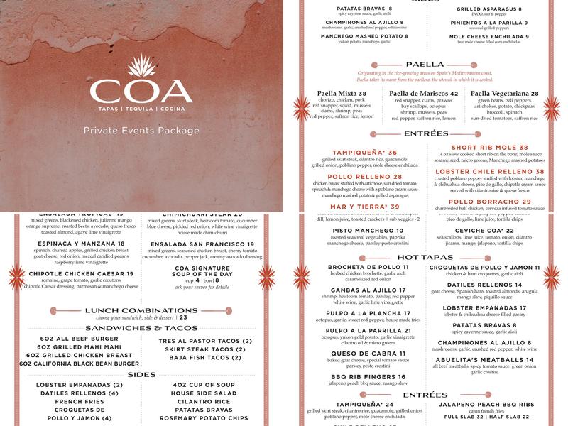 Coa, Oak Brook - Menu, Reviews (155), Photos (19) - Restaurantji
