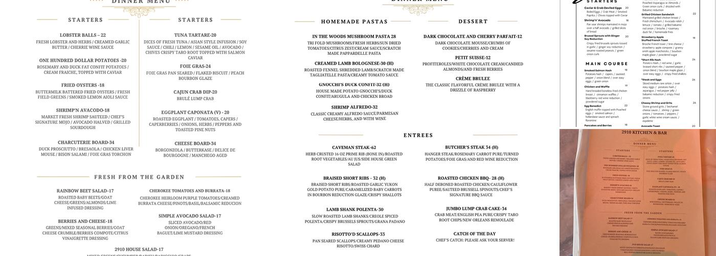 2910 Kitchen & Bar, Arlington - Menu, Reviews (55), Photos (23 ...