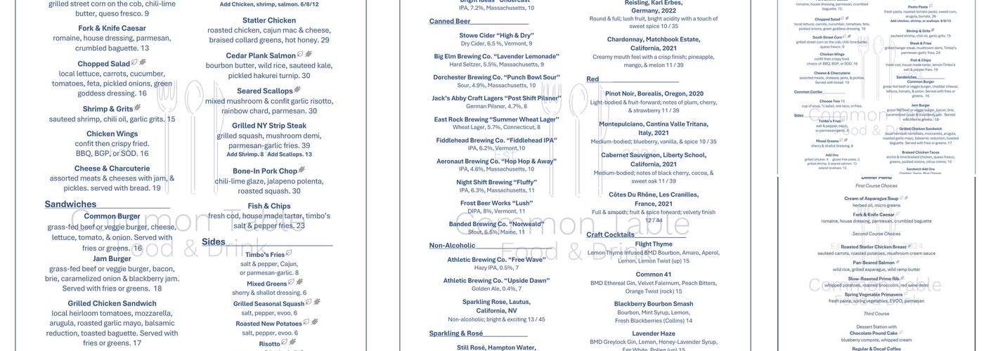 Common Table, Cheshire - Menu, Reviews (50), Photos (31) - Restaurantji