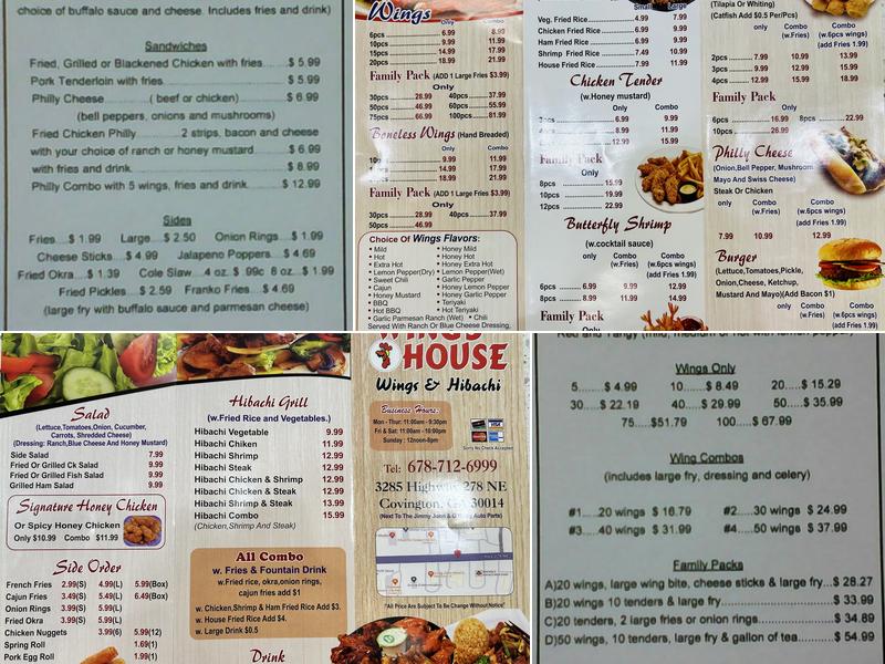 Wings House, Covington - Menu, Reviews (46), Photos (23) - Restaurantji