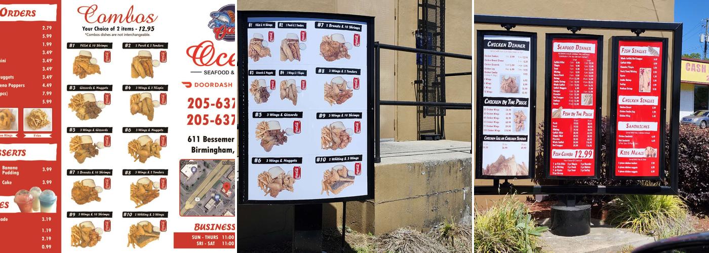 Ocean Seafood & Chicken, Midfield - Menu, Reviews (17), Photos (13 ...