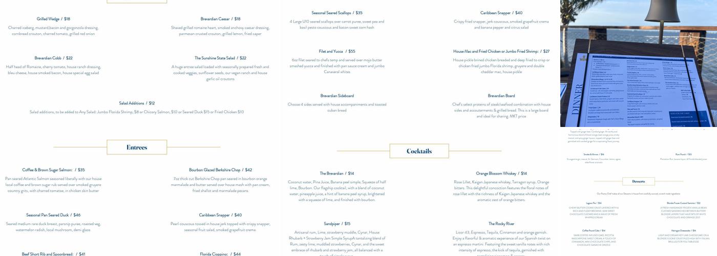 Brevardian Riverfront, Melbourne - Menu, Reviews (118), Photos (28 ...