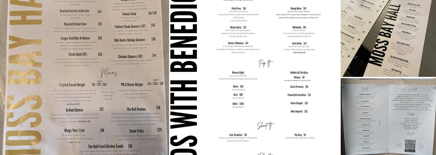 Moss Bay Hall, Kirkland - Menu, Reviews (224), Photos (24) - Restaurantji