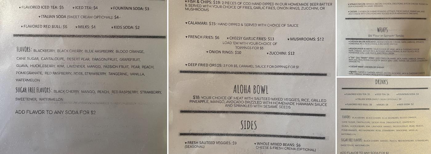 Roadrunner Grill, Shasta Lake - Menu, Reviews (70), Photos (18 ...