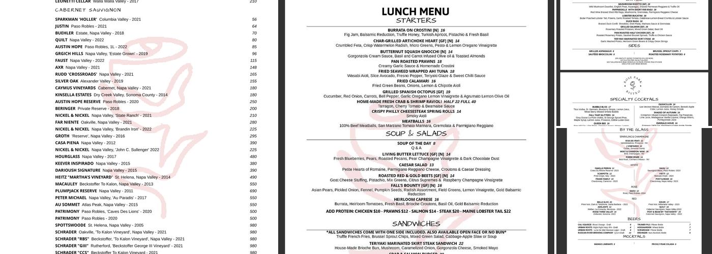 Rose Park Bistro, Roseville - Menu, Reviews (276), Photos (23 ...