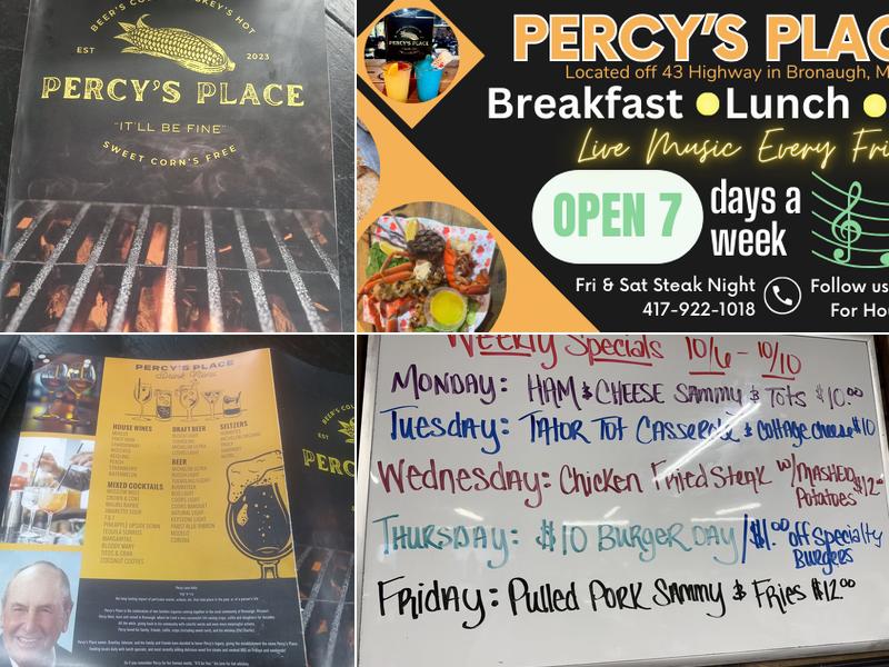 Percy’s Place, Bronaugh - Menu, Reviews (29), Photos (18) - Restaurantji