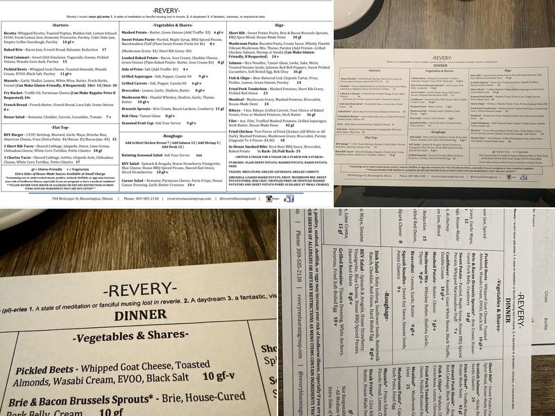 Revery, Bloomington - Menu, Reviews (87), Photos (21) - Restaurantji