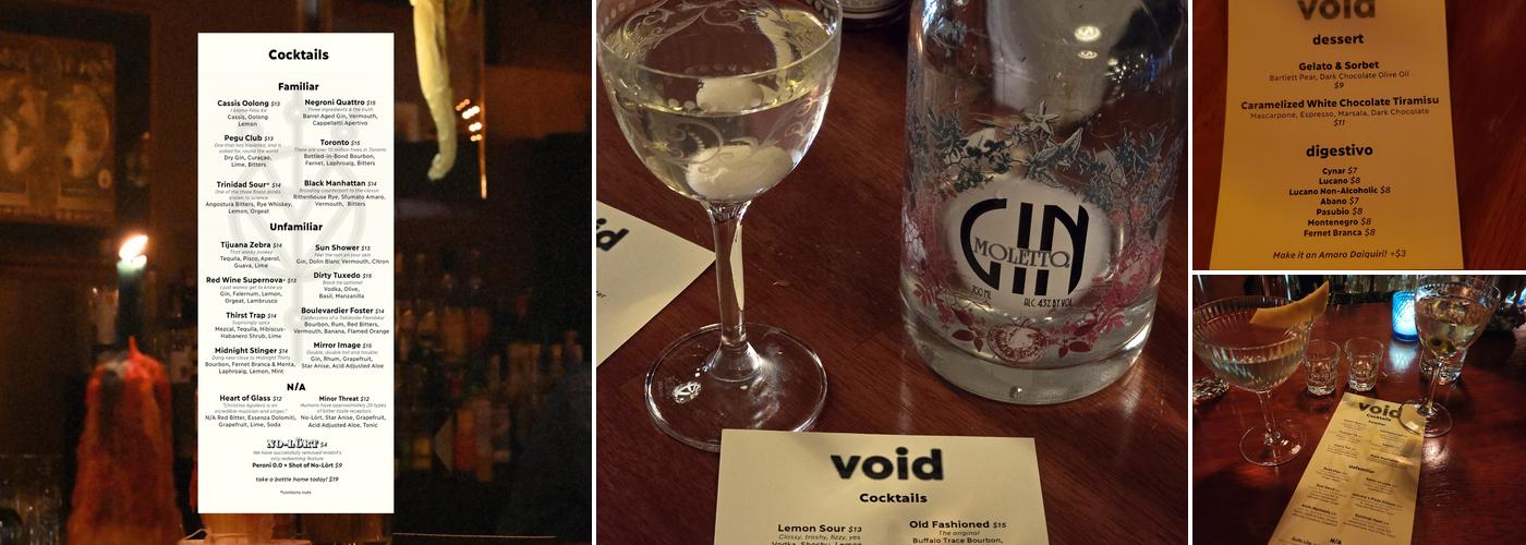 void, Chicago - Menu, Reviews (79), Photos (18) - Restaurantji