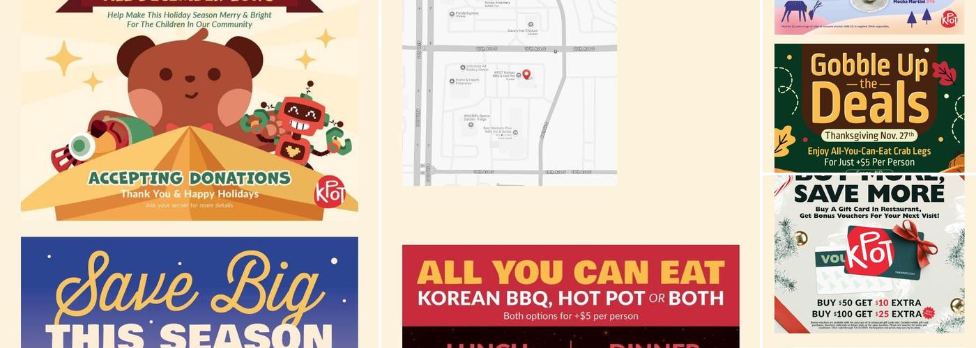 KPOT Korean BBQ & Hot Pot, Fargo - Menu, Reviews (170), Photos (27 ...