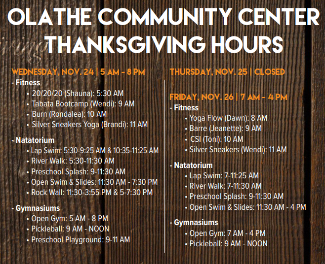 OLATHE COMMUNITY CENTER - Olathe KS - Hours, Directions, Reviews ...