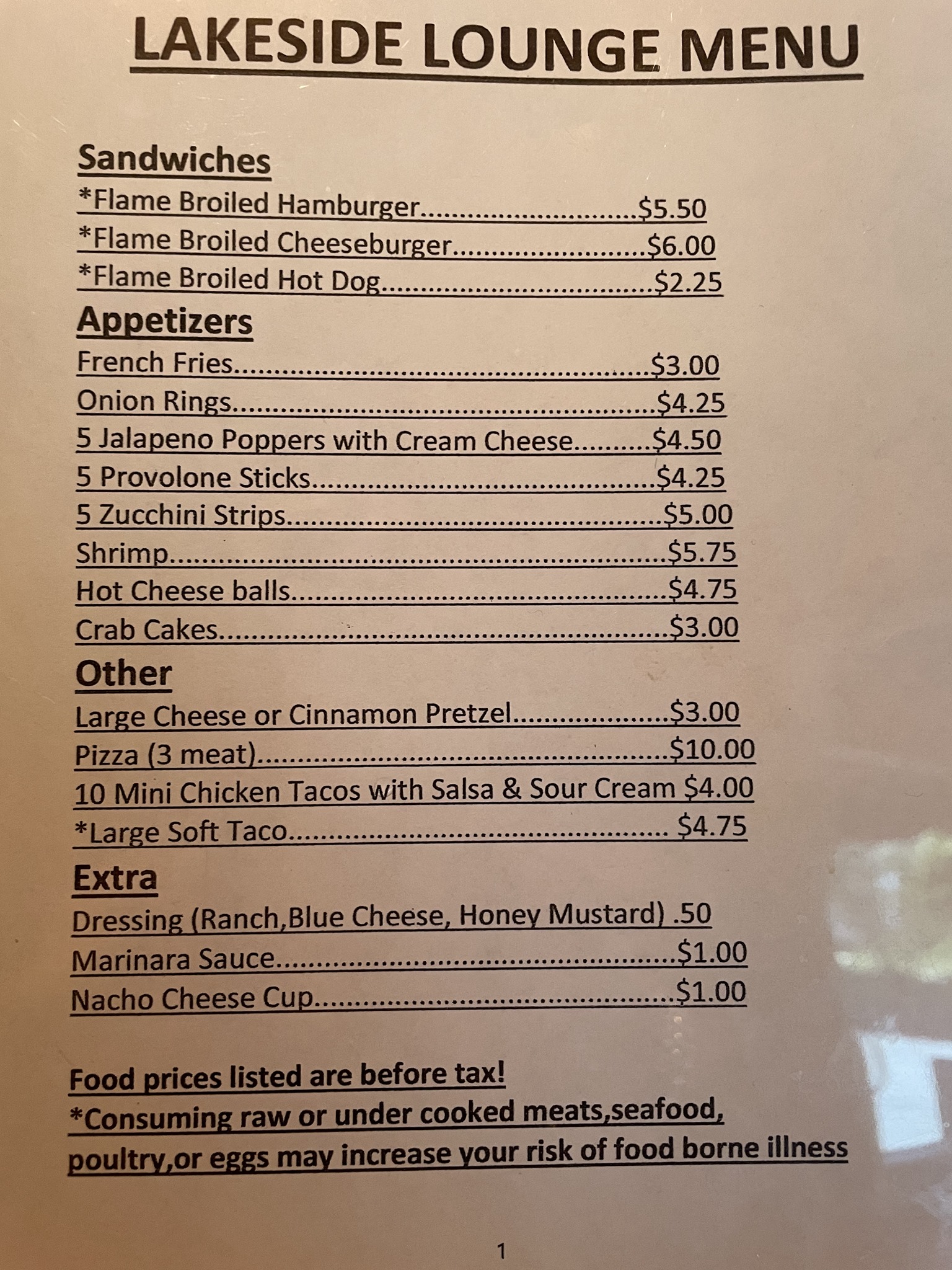 Lakeside Lounge, Derry - Menu, Reviews (36), Photos (25) - Restaurantji