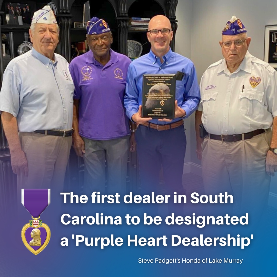 STEVE PADGETT'S HONDA OF LAKE MURRAY - Irmo SC - Hours, Directions ...