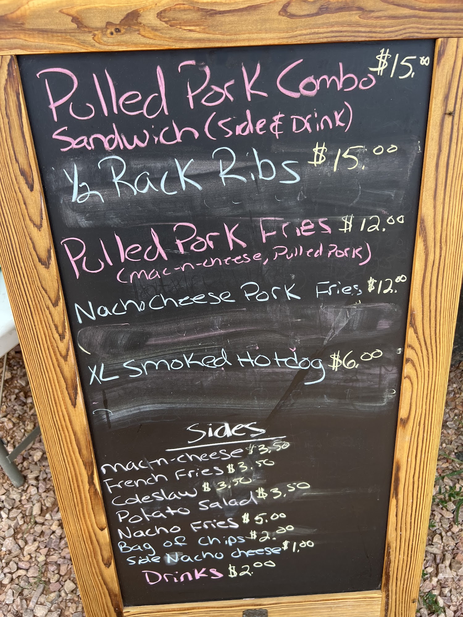Butts and racks bbq, Wall - Menu, Reviews (23), Photos (15) - Restaurantji