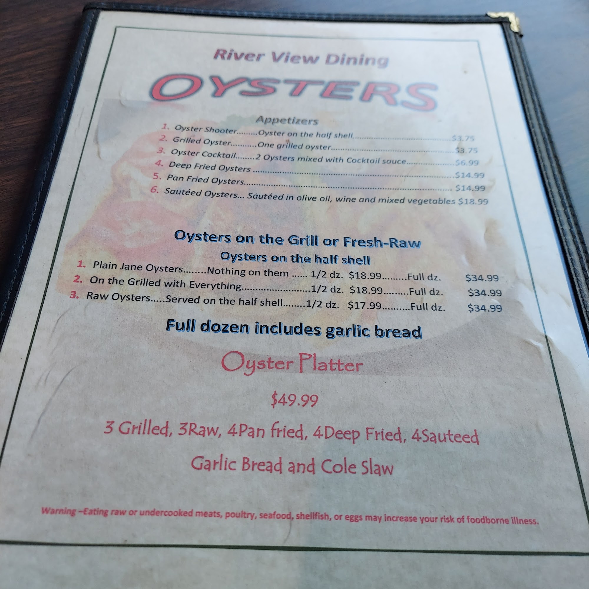 River View Dining, South Bend - Menu, Reviews (235), Photos (57 ...